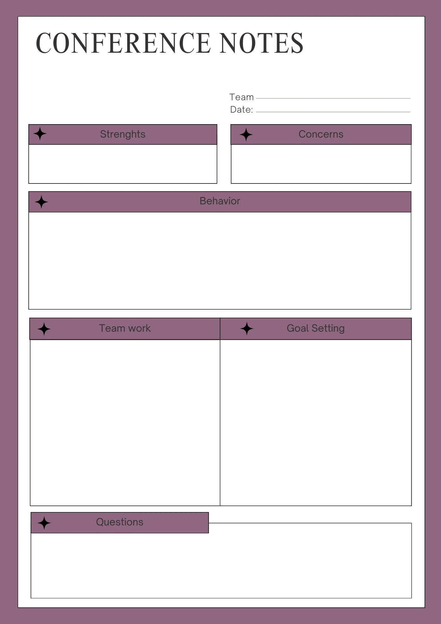 Flow Method Of Note-Taking